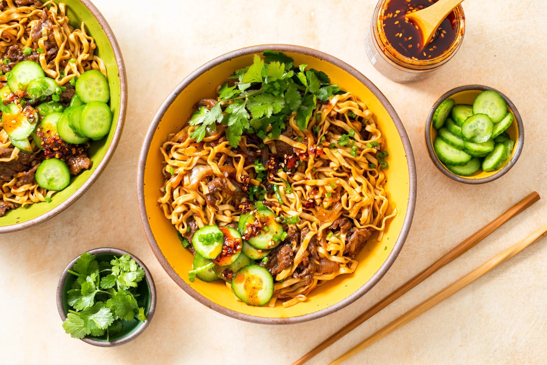20-Minute Hot Honey Beef Noodles – The Cook's Nook