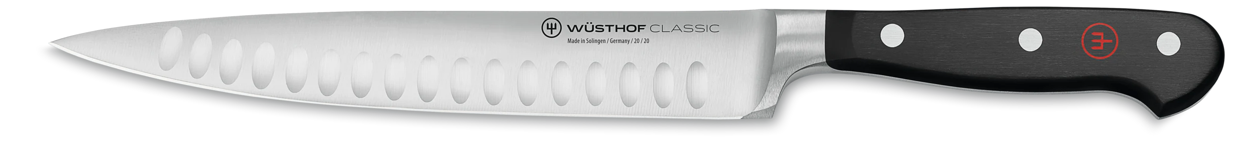 Wüsthof Classic 8" Hollow Edge Carving Knife – The Cook's Nook