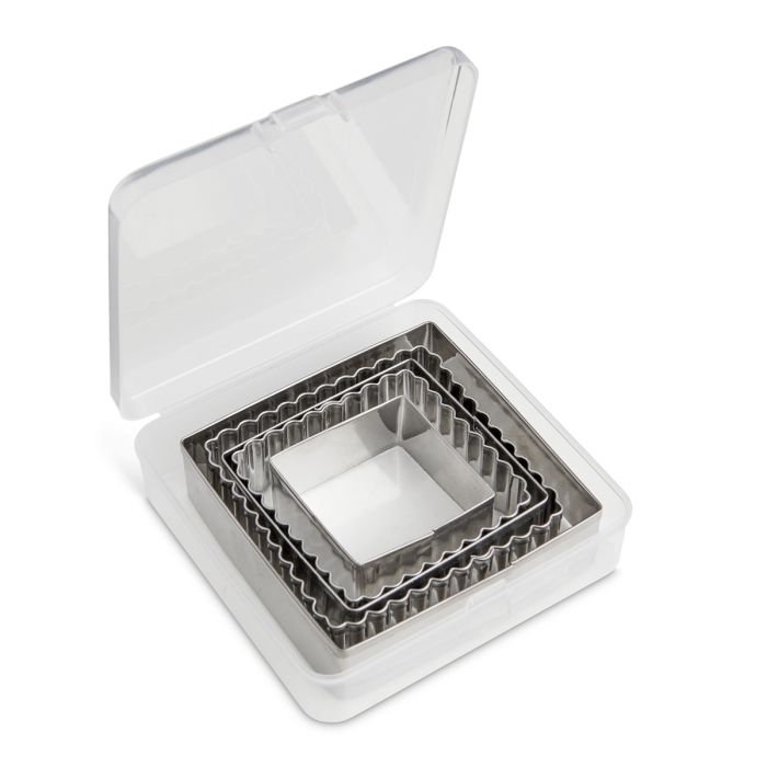 Mrs. Anderson's Stainless Steel Square Cutter Set – The Cook's Nook