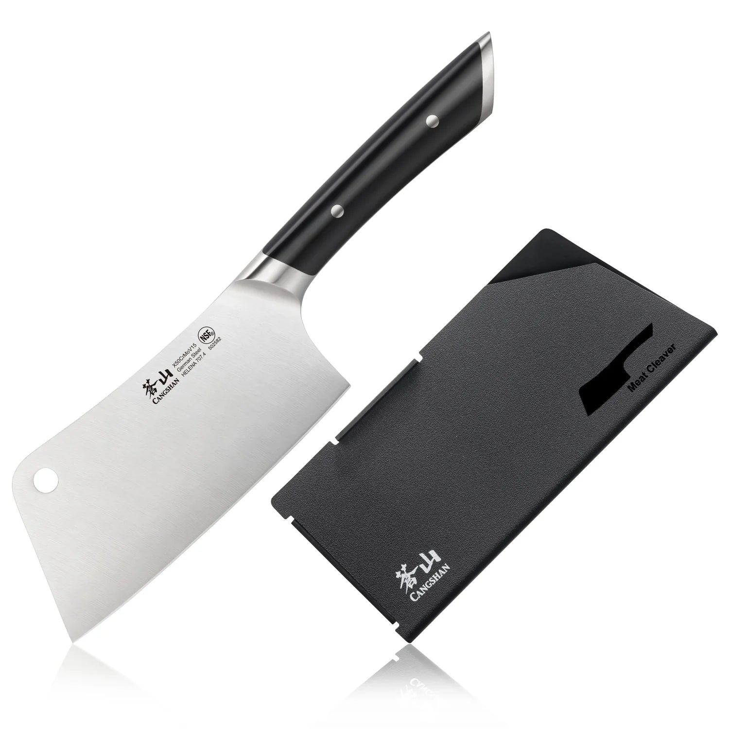 Helena Series 6" Meat Cleaver with Sheath – The Cook's Nook