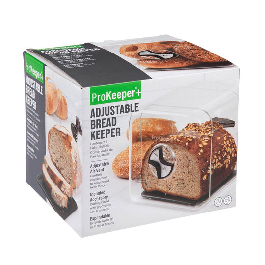 Progressive ProKeeper Plus Adjustable Bread Container – The Cook's Nook