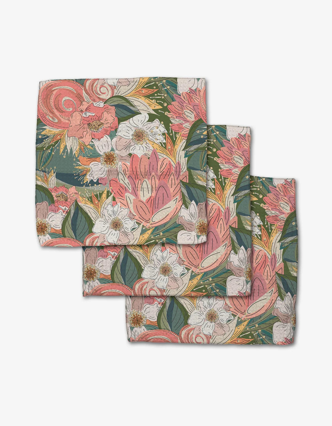 Flower Explosion - Dishcloth Set of 3 – The Cook's Nook