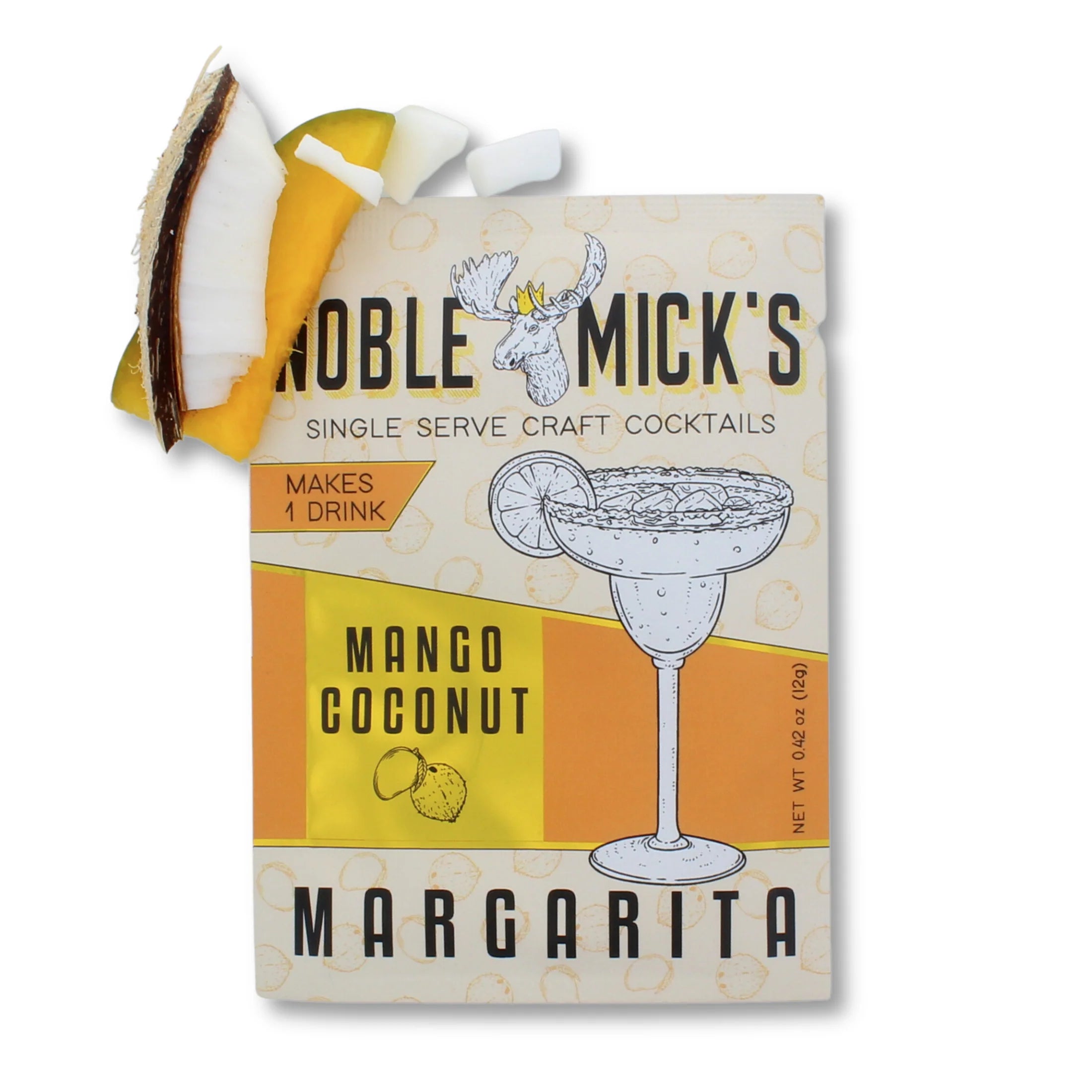 Noble Mick's Single Serve Mango Coconut Margarita – The Cook's Nook