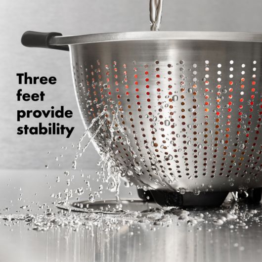 OXO Stainless Steel Colander (5.0 Qt) – The Cook's Nook