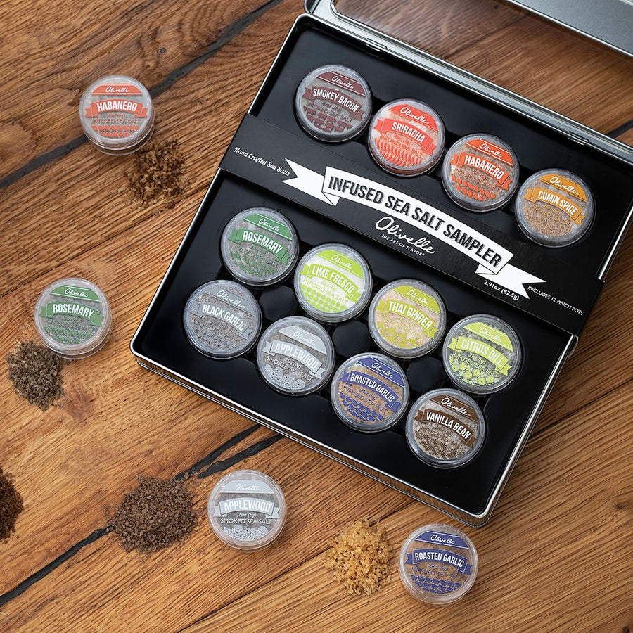 Infused Sea Salt Sampler – The Cook's Nook